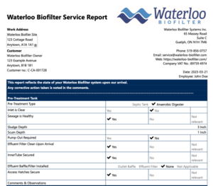 Operation & Maintenance - Waterloo Biofilter